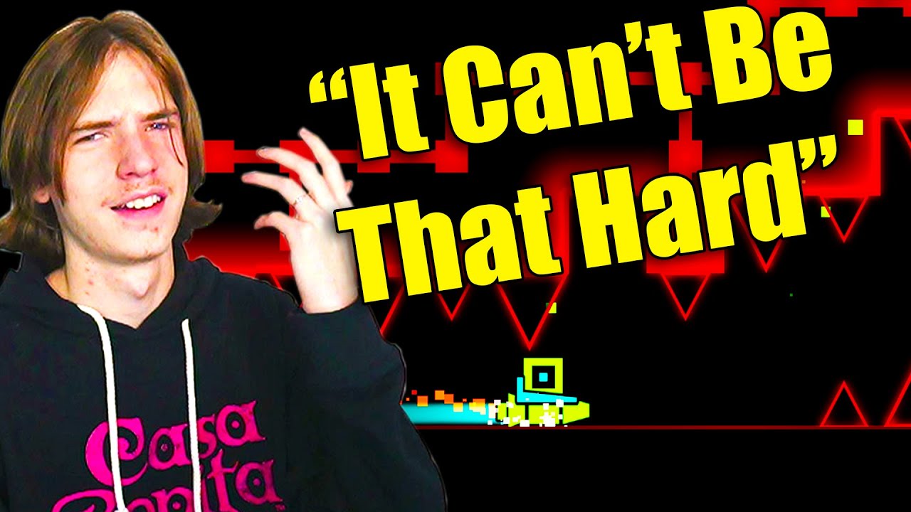 GD Beginner Tries The Hardest Level - YouTube