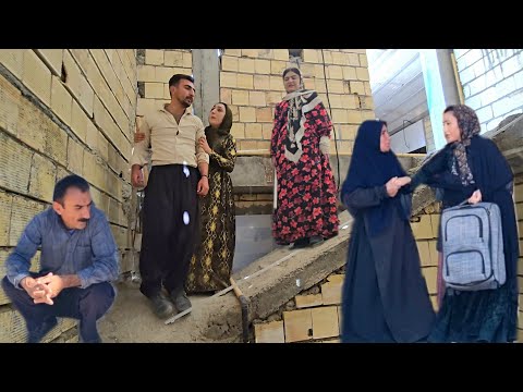 Abbas and Zahra's meeting, as well as filling the gas and installing the doors of the house by Amir