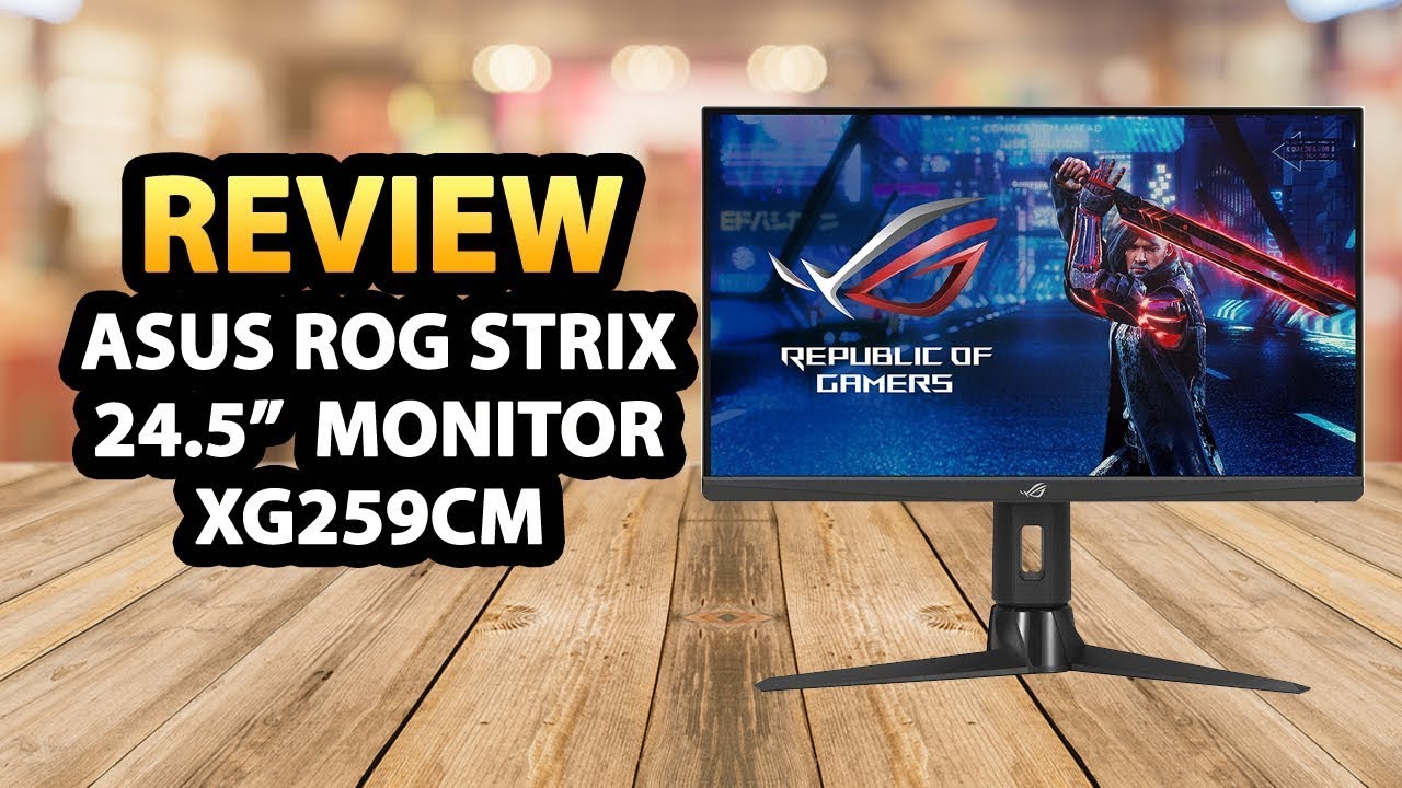ASUS (XG259CM) ROG Strix 24.5 Inch 1080P Gaming Monitor Review - YouTube