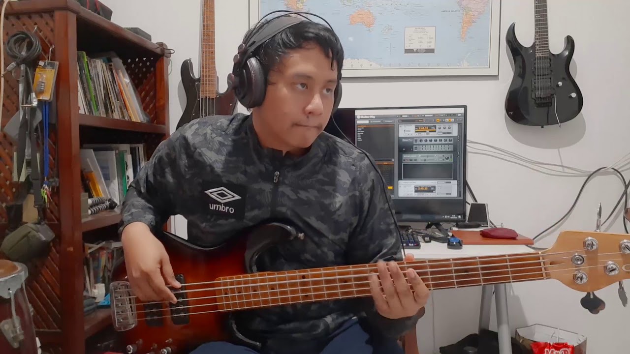 Ziggy - Step By Step (Case Closed Ost.) bass cover #detectiveconan # ...