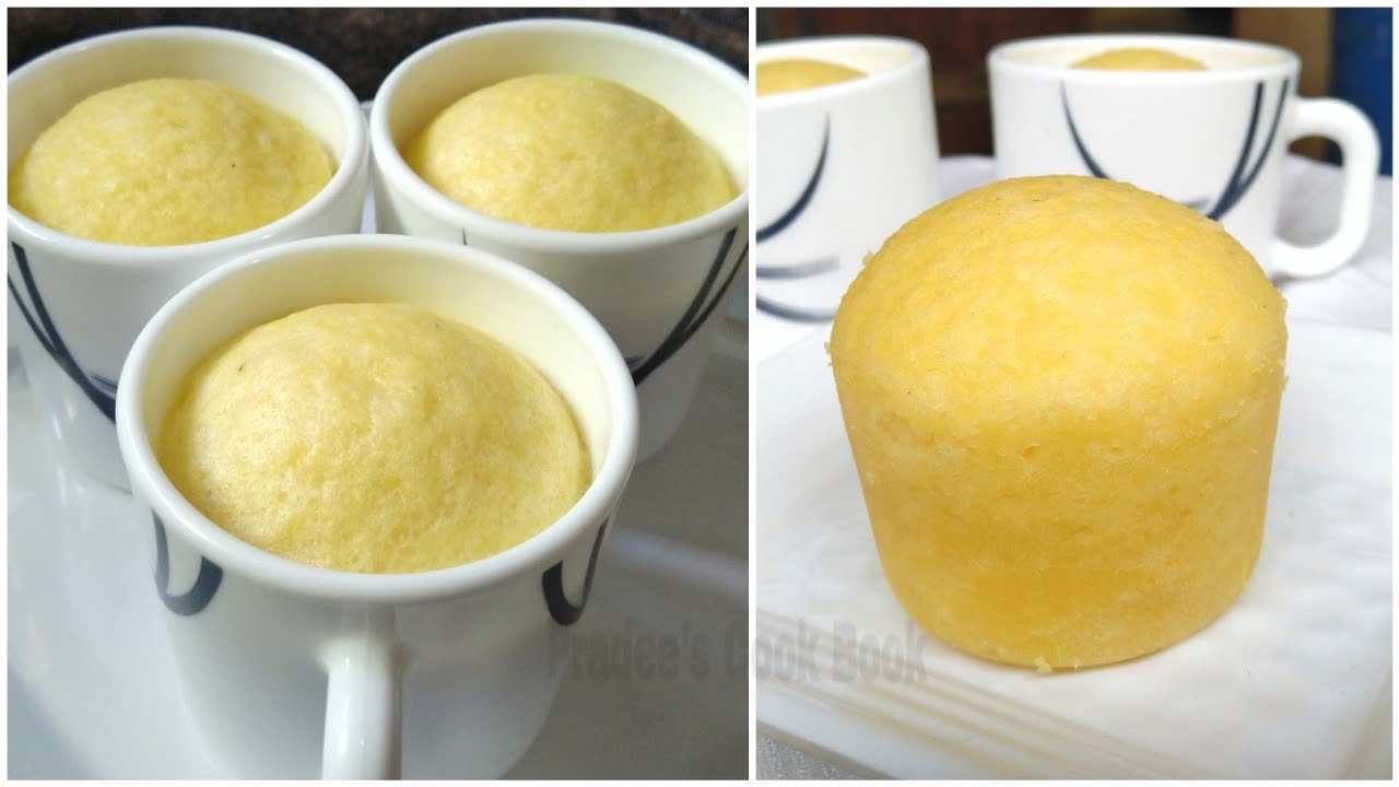 Only 10 Mins! Steamed Cup Cake Recipe/No Mixer No Oven/Fluffy ...