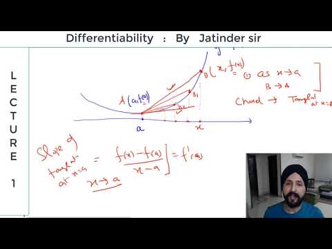 Differentiability 1, Definition, LHD and RHD , Reasons of non ...
