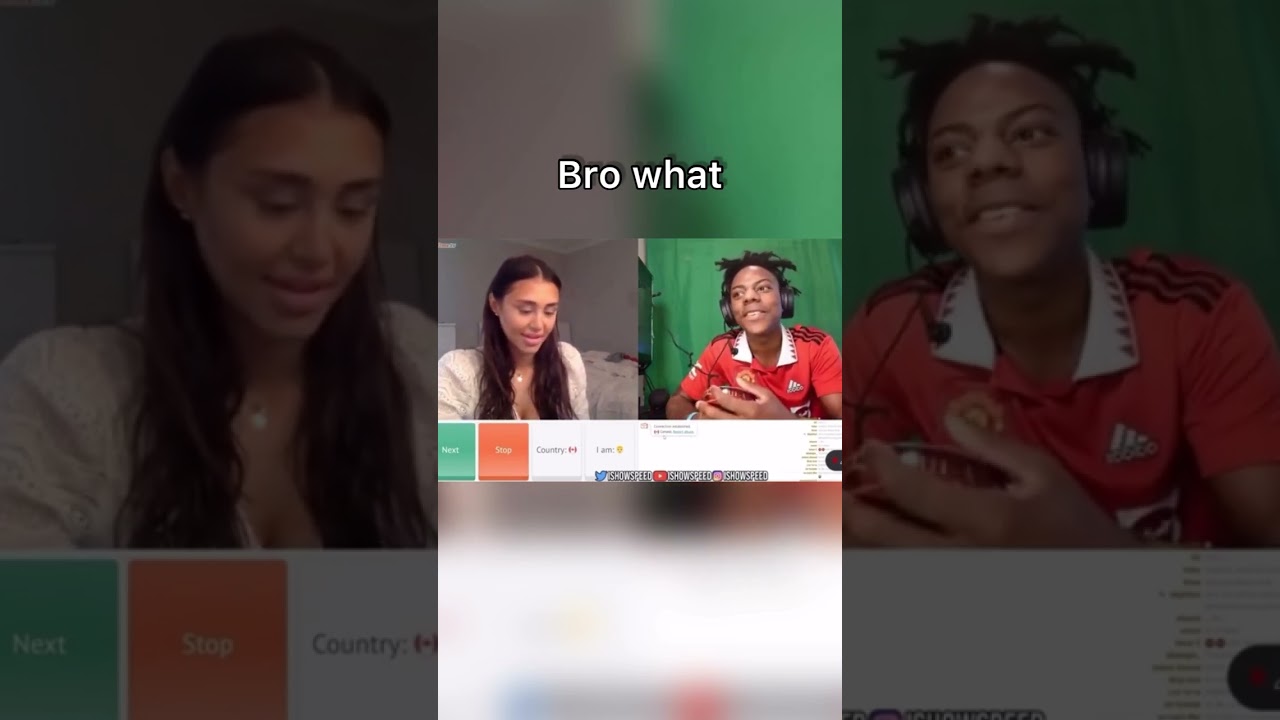 Ishowspeed Confused Bro What Omegle Youtube