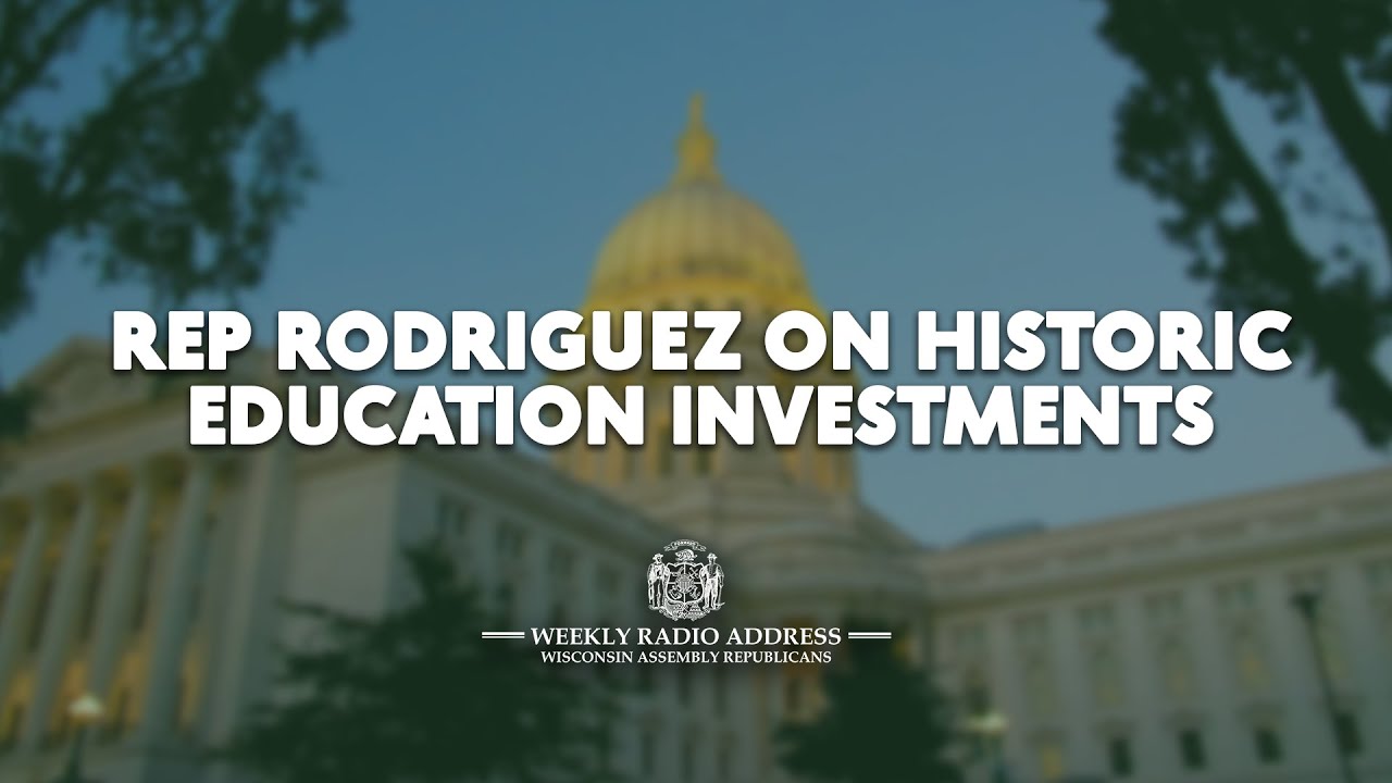 Weekly Radio Address: Rep Rodriguez on Historic Education Investments ...
