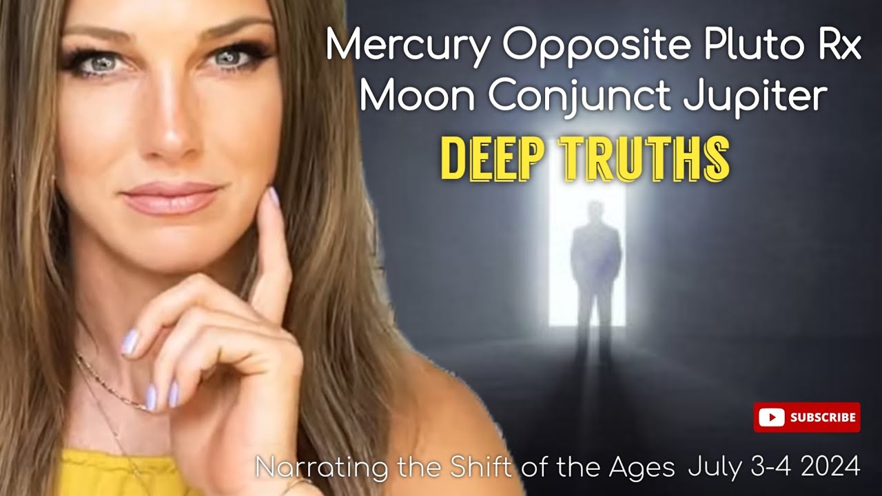 Penetrating Insight & Deep Truths 🕳💡👀 - Mercury ♌ opposes Pluto Rx ♒ + Moon Conjunct JUPITER ♊ ⚡ ...