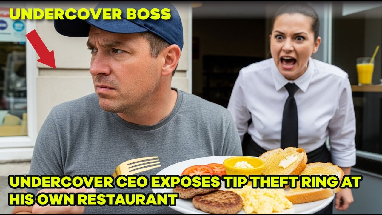 Undercover Boss Orders Breakfast At His Own Restaurant, Freezes When ...