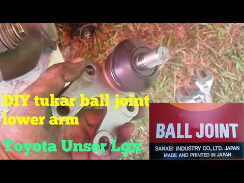 #diy#automotif tukar ball joint lower arm || Toyota unser - YouTube