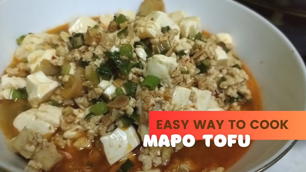 Easy way to cook | MaPo Tofu 麻婆豆腐 - YouTube