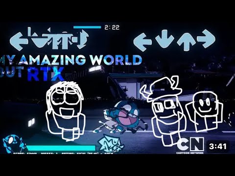 My amazing world FNF - YouTube
