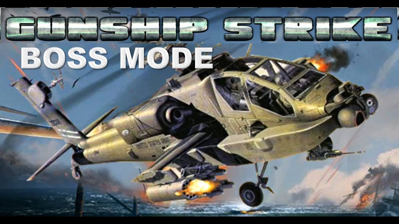 Gunship Strike 3D Helicopter against Boss Tank - YouTube