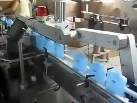 Front and back labeler , double sided labeling machine , Double side ...
