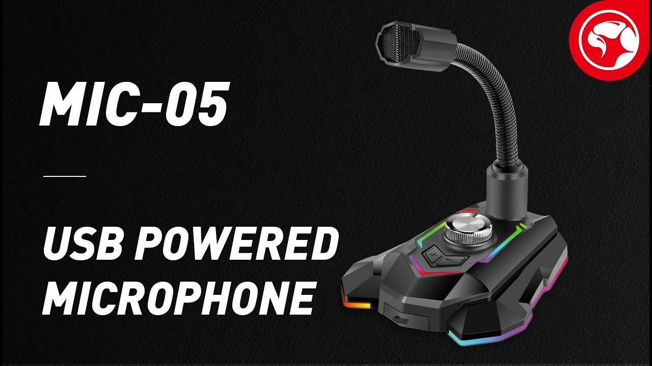 Introducing Marvo USB Powered Microphone # MIC-05 - YouTube