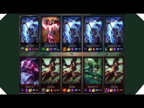 League of Legends Gameplay - One for All Xerath vs Nidalee - (no commentary)