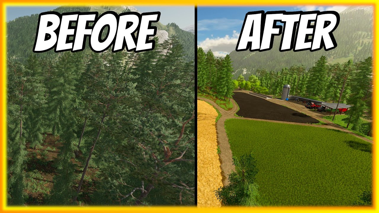 BEGINNING vs END! | Off The Grid! | FS22 - YouTube