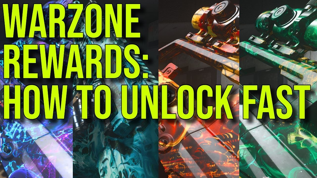 How To Unlock The Warzone Rewards - A Quick Guide - YouTube