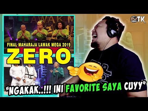 KELAKAR 😂..!!! ZERO Maharaja Lawak Mega 2019 - Final | REACTION