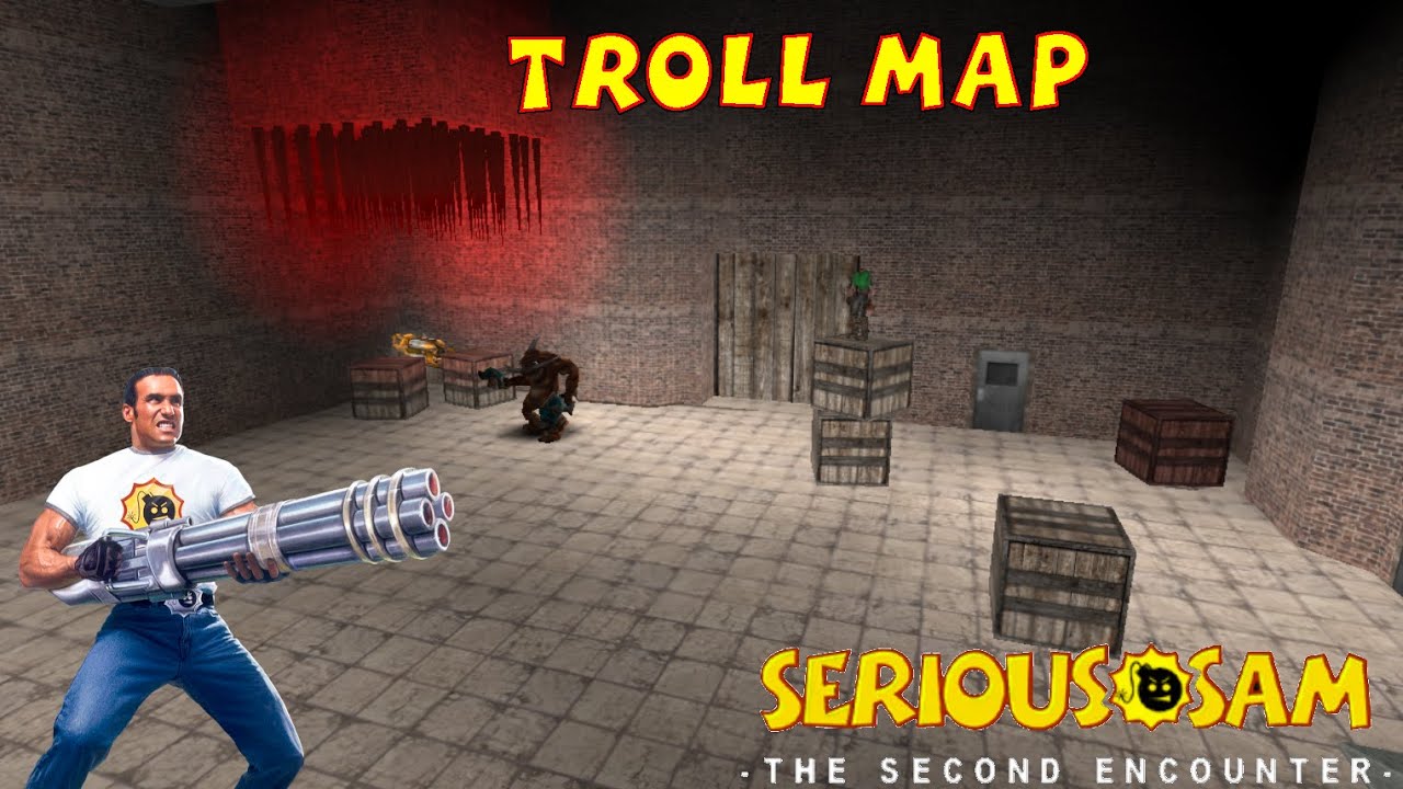 Troll Map (SERIOUS) - Serious Sam Classic The Second Encounter - YouTube