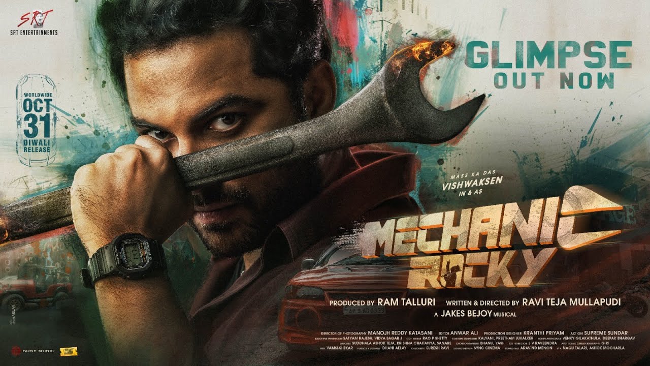 Mechanic Rocky Glimpse | Vishwaksen | Meenakshi | Shraddha | Ravi Teja M | Jakes Bejoy | Rajani ...
