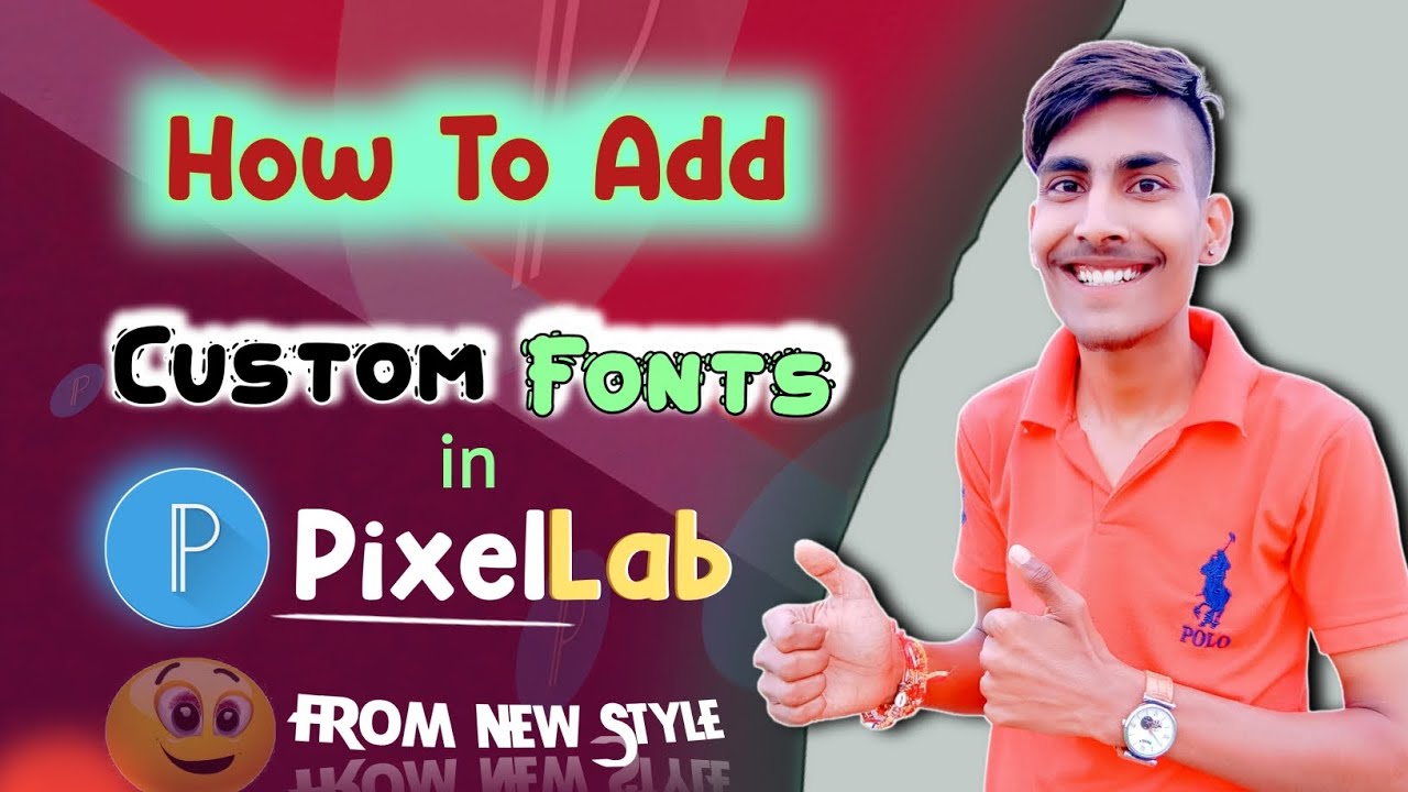 PixelLab Me Font Kaise Add Kare | How To Add Custom Fonts in PixelLab ...