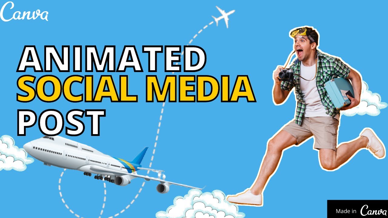 How to make Animated Social Media Post with Canva | canva tips and ...