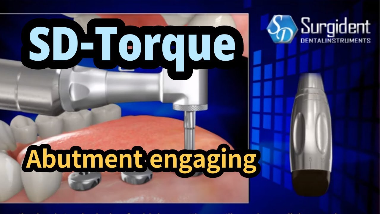 SD torque - Torque Driver for Dental Abutment - YouTube