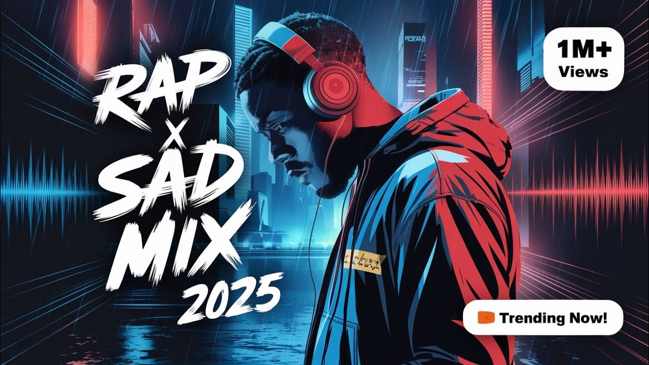 "🔥 2025 Trending Rap & Sad Song Mix | Emotional Vibes & Deep Lyrics 🎶 ...