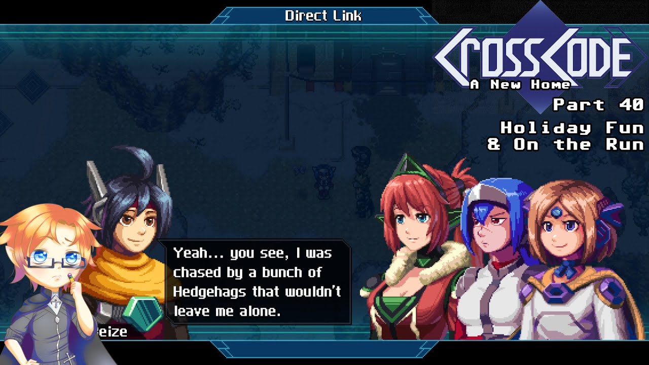 CrossCode: A New Home, Part 40 - Holiday Fun / On the Run - YouTube