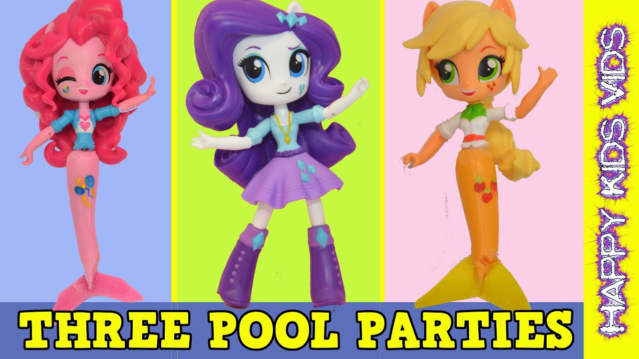 My Little Pony Pool Party Videos - YouTube
