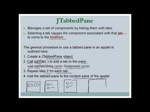 Adv Java session 25 swing components(jtabbedpane) - YouTube
