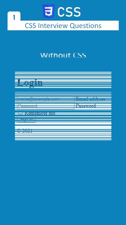 What Is Css Css Coding Webdesign Css3 Cssinterview Short Shorts Youtube 