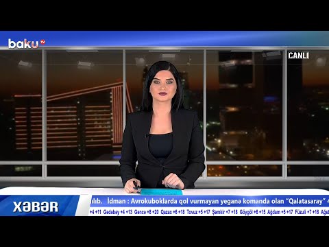Xəbərlərin - 20:00 buraxılışı (07.11.2019)