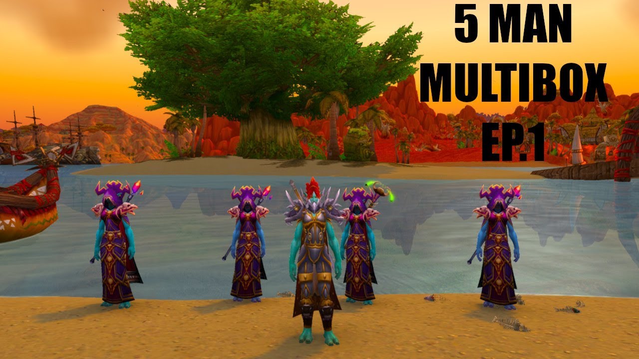 World of Warcraft Gameplay Multiboxing 5 Trolls Ep. 1 - YouTube