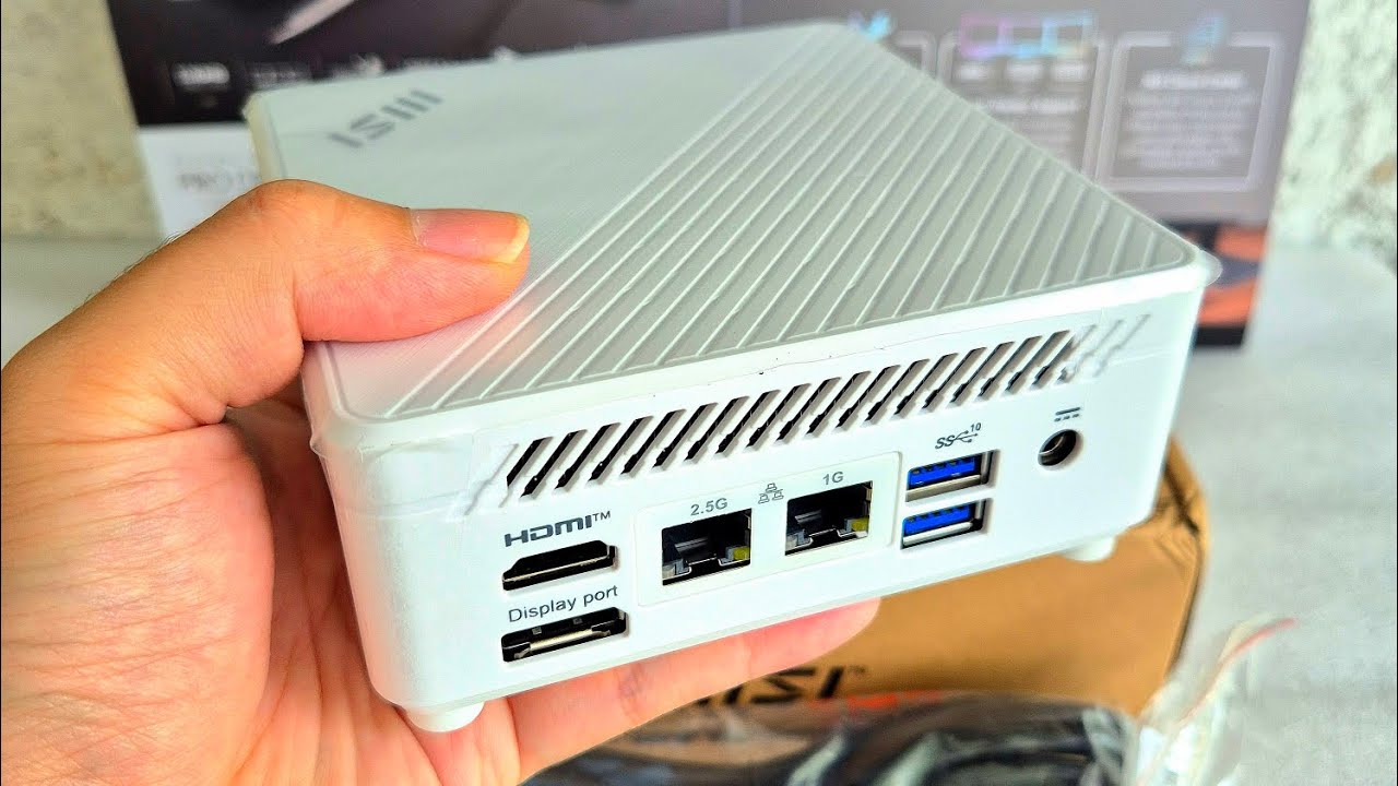 The Most Complete Mini PC: MSi Cubi 5 12M [Gen12 Intel] - First Look ...