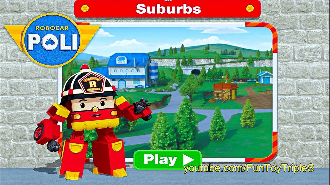 Robocar Poli - Roy Rescue Town and City - YouTube