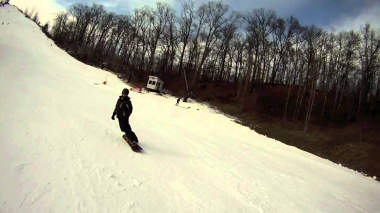 Alpine Valley Michigan Snowboarding - YouTube