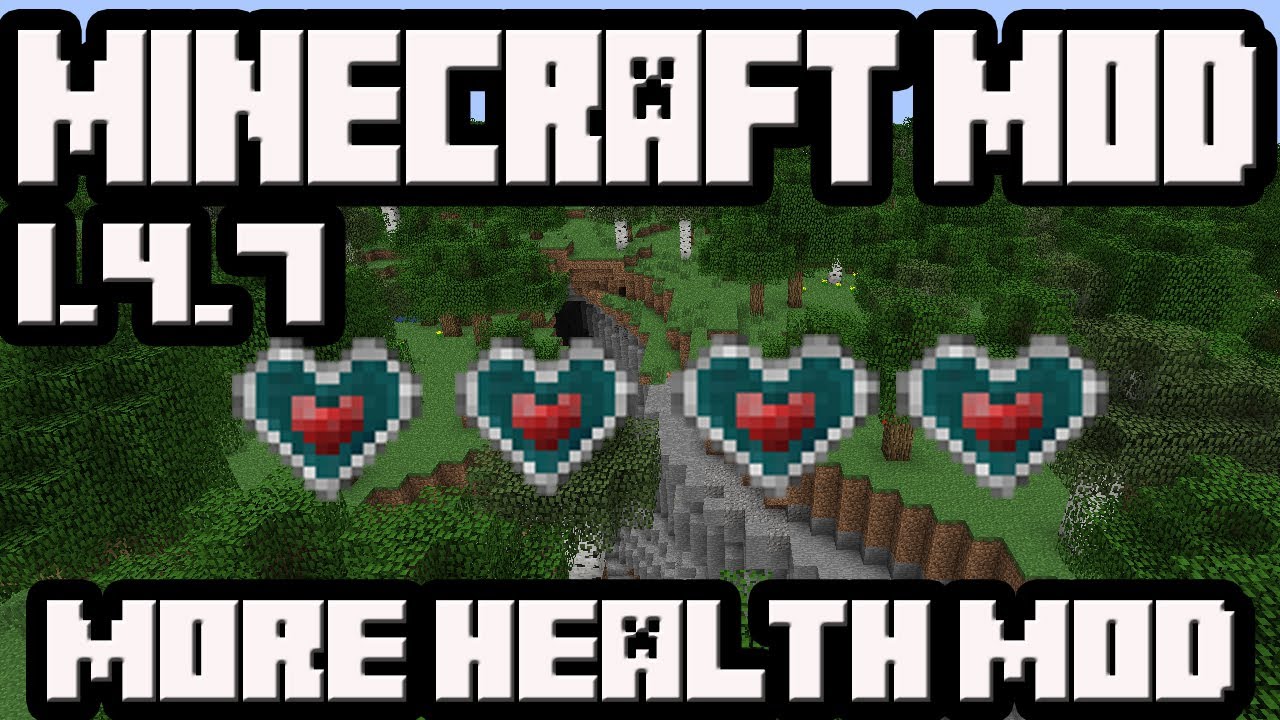 Minecraft 1.4.7 Mod More Health! - YouTube