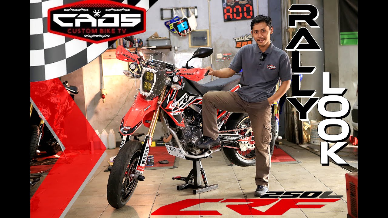 MINIMALIS RALLY LOOK FROM SEMARANG - CAOSCUSTOMBIKETV - YouTube