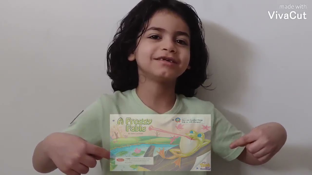 Rayan Eslam Grade 2- A Froggy Fable - reading street Dar Almawhobeen ...