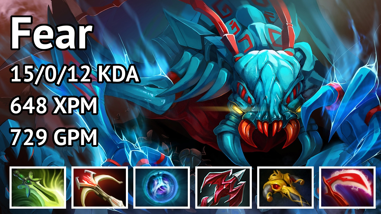Dota 2 Fear - Weaver highlights - Game 3010937759 - YouTube