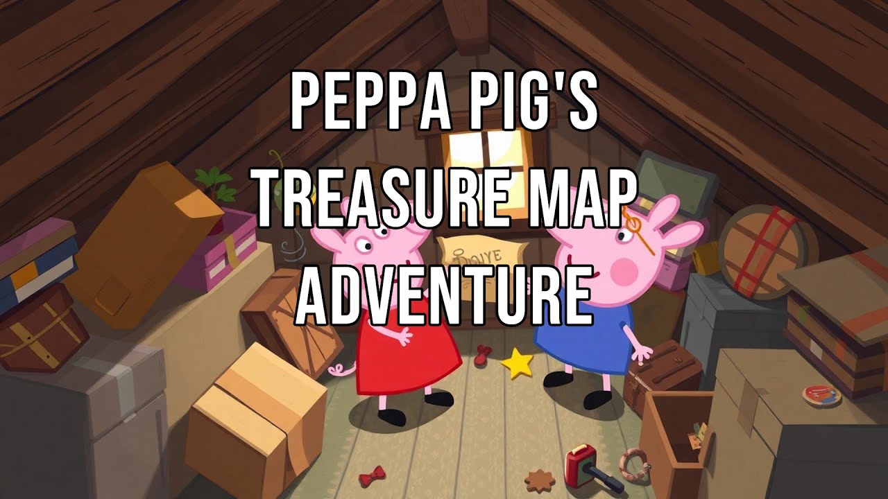 Peppa Pig's Treasure Map Adventure - YouTube