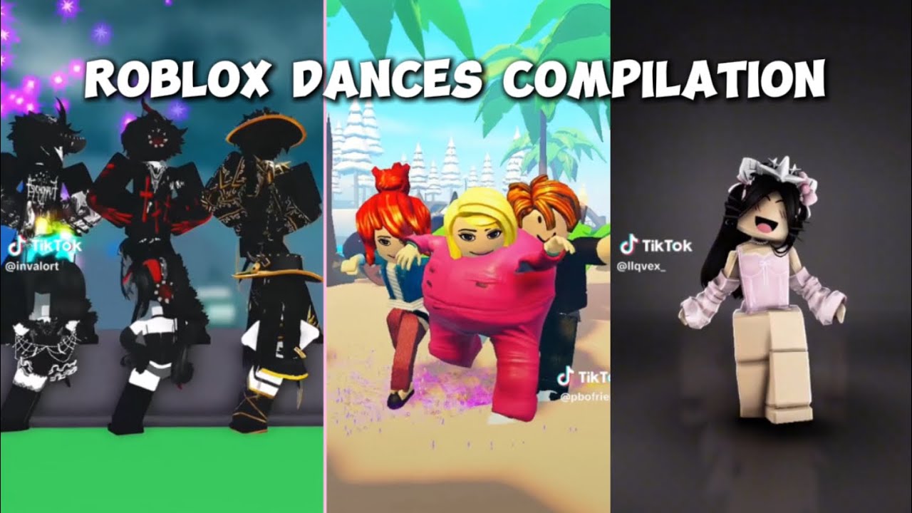 Roblox Dances Compilation Part 4 - YouTube