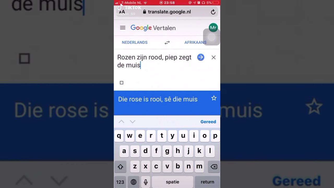 ROZEN ZIJN ROOD - Google translate meme 8 - YouTube
