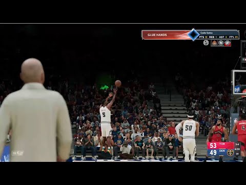 NBA 2k22 Highlights: Nuggets vs. Trailblazers 2-Way Slasher Build 💪🏾🔥 ...