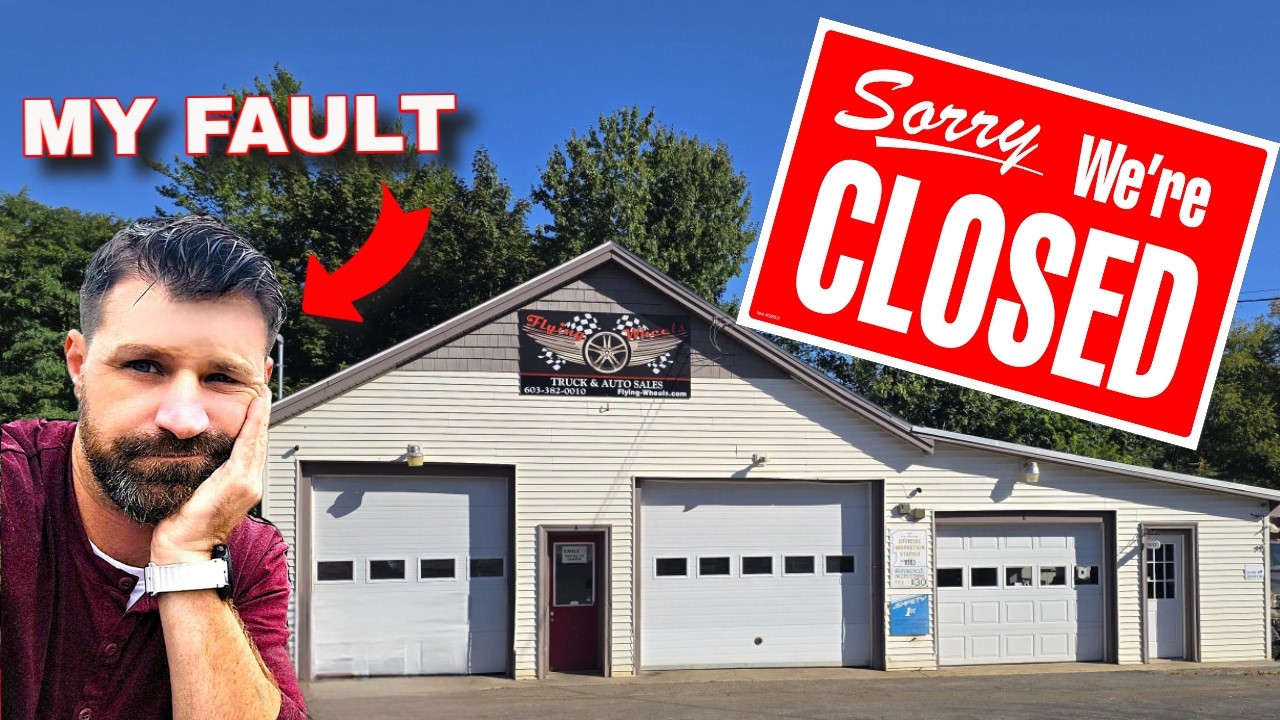 Why I have to CLOSE MY CAR DEALERSHIP After 15 years - YouTube