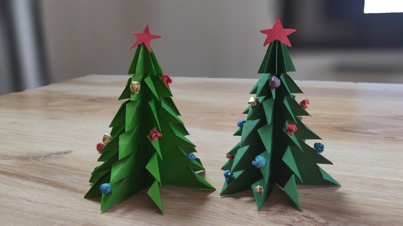 DIY Christmas tree Show how to make a Christmas tree - YouTube