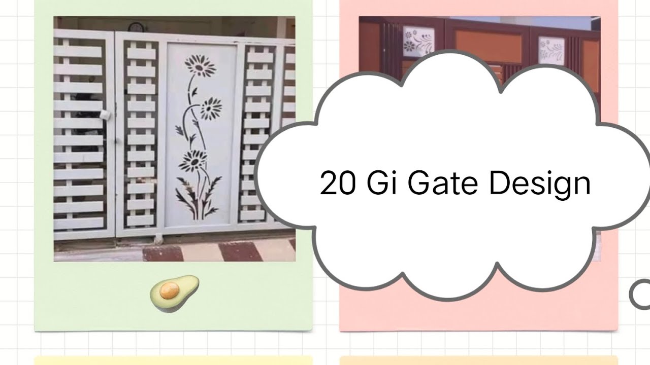 Simple Gi Gate Designs. | 20 Gi Gate Design #trending - YouTube