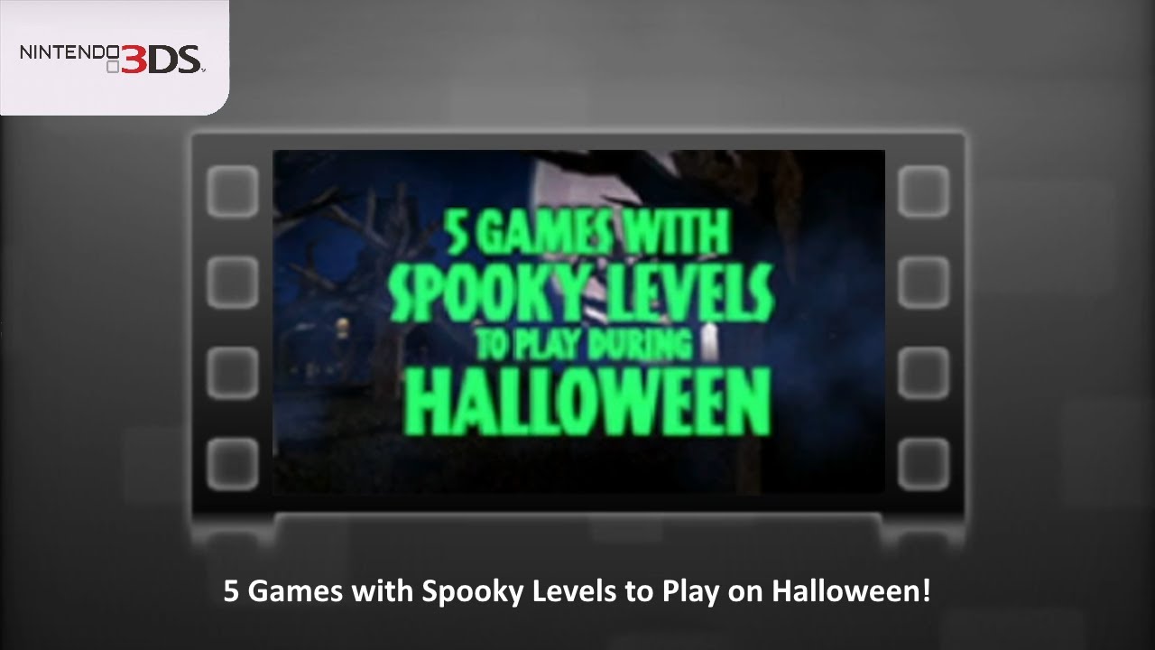 5 Games with Spooky Levels to Play on Halloween! (Nintendo 3DS Preview ...
