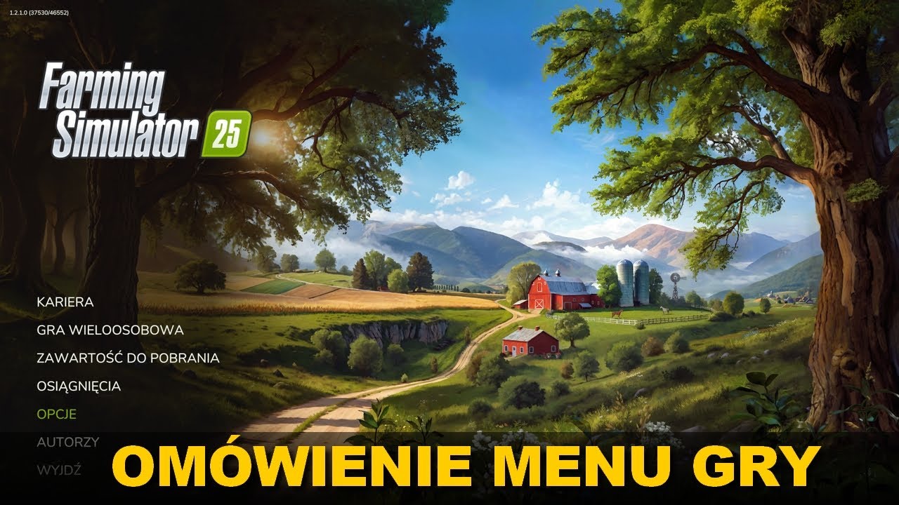🔥Farming Simulator 25 - 🧐 Omówienie Menu gry!🔥 #FS25 - YouTube