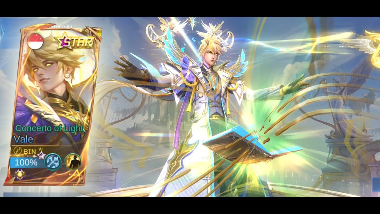 Review Skin Vale Starlight Fest Mobile Legends - YouTube