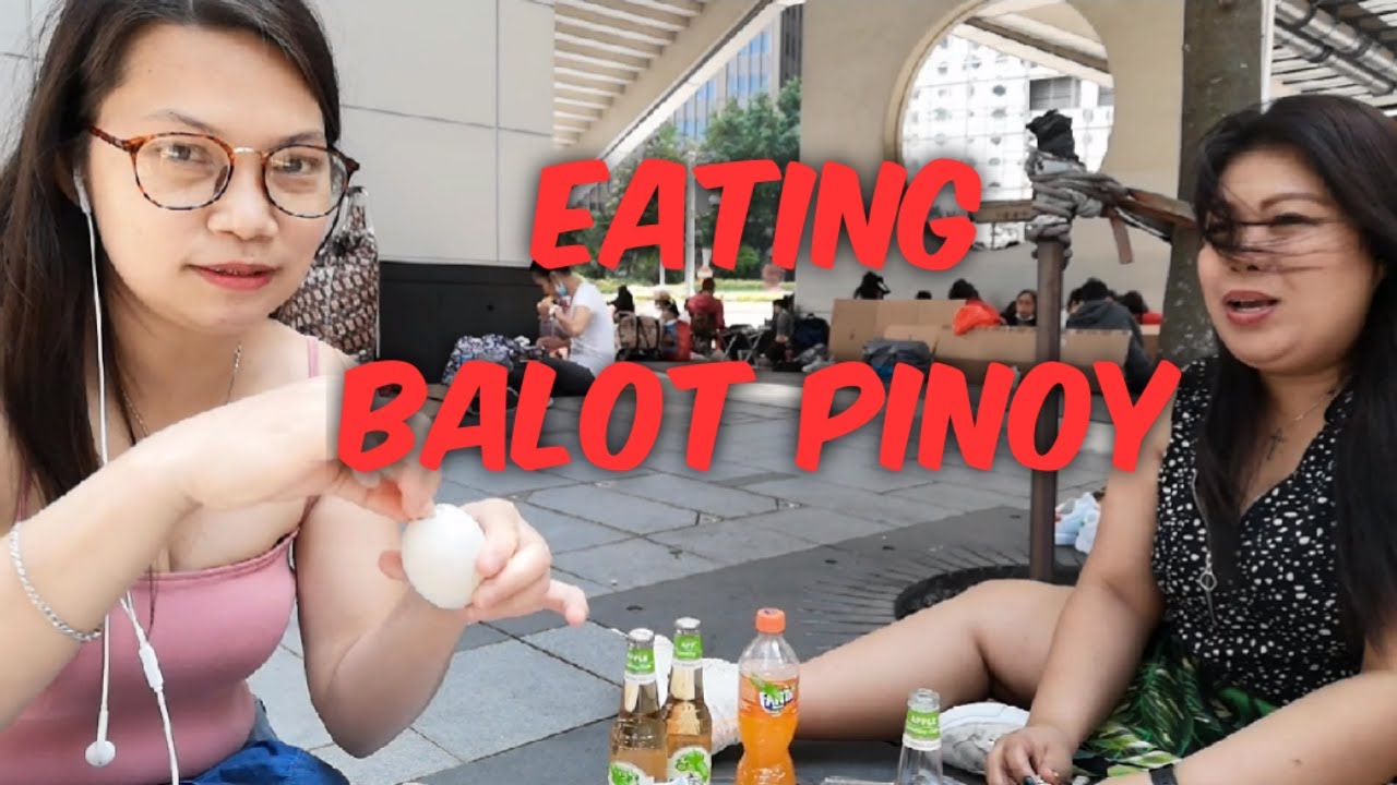 EATING BALOT PINOY WITH YNAMERS VLOG - YouTube